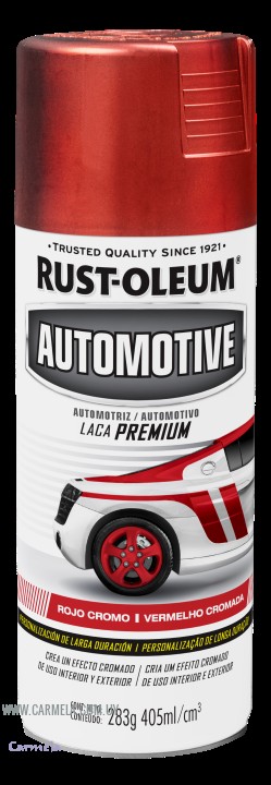 Laca Premium Rojo Cromo Automotive Rust Oleum | Barraca Carmela