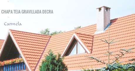 Teja Gravillada Galvanizada Decra | Barraca Carmela